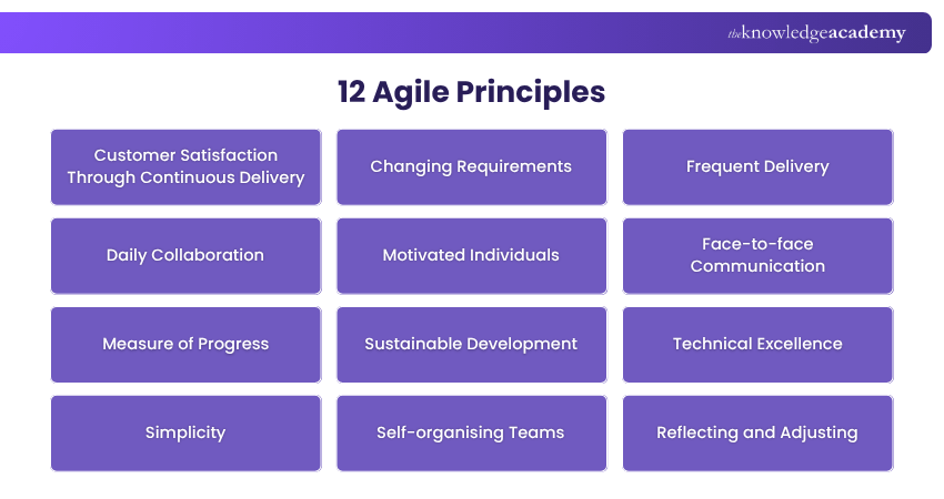 What are the 12 Agile Principles?