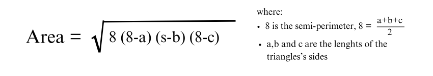 Area of Triangle: Formula and Examples