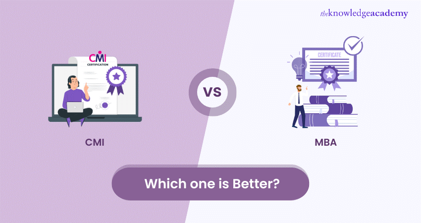 CMI or MBA: Which One You Should Choose?