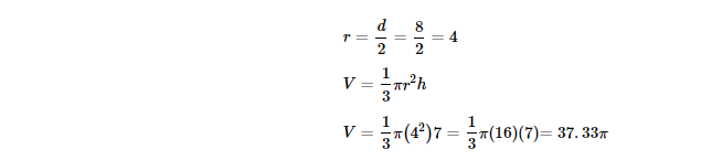 Volume of a Cone: Understanding Formulas and Examples