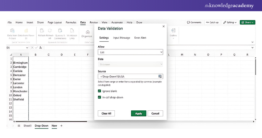 How to Create a Drop-Down List in Excel? Step-by-Step Guide