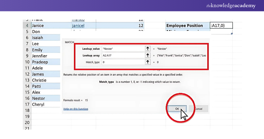 Match Function In Excel A Comprehensive Guide