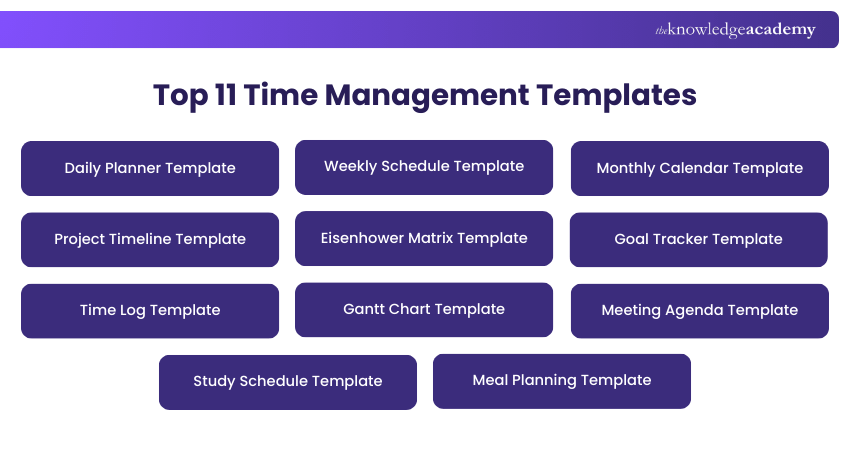 11 Best Time Management Template to Boost Focus & Efficiency