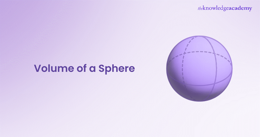 Volume of a Sphere: Formula & Examples