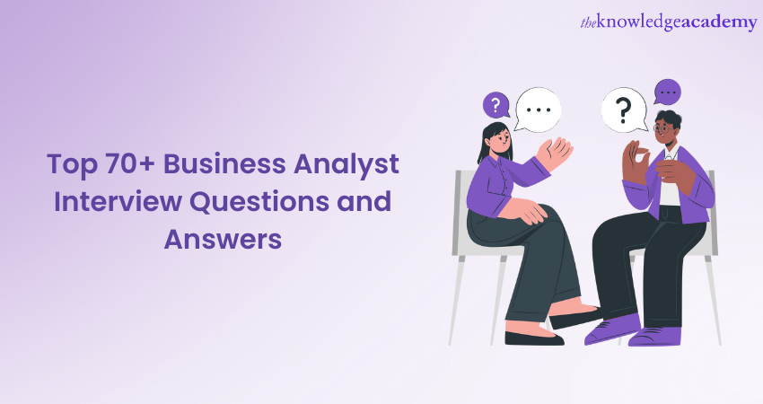 Top 70 Business Analyst Interview Questions with Answer in 2025